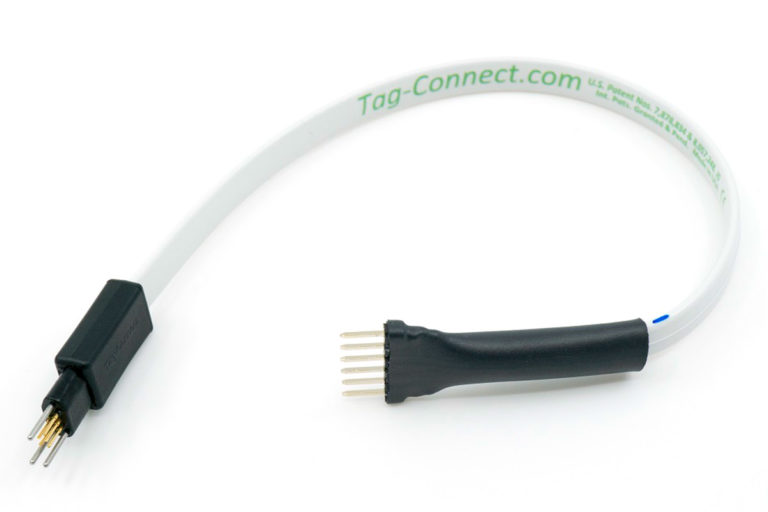 6 pin MCU/DSP/FPGA programming cables | Tag-Connect
