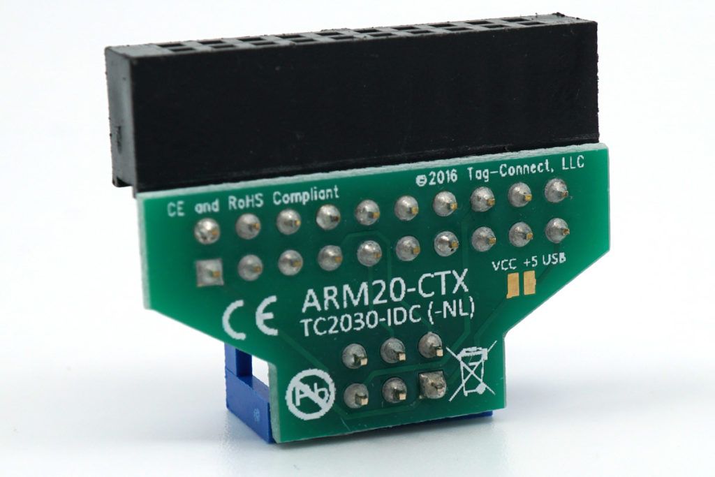 ARM20-CTX 20-Pin to TC2030-IDC Adapter for Cortex | Tag-Connect
