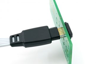 GRIP-10 test & programming connector retainer | Tag-Connect