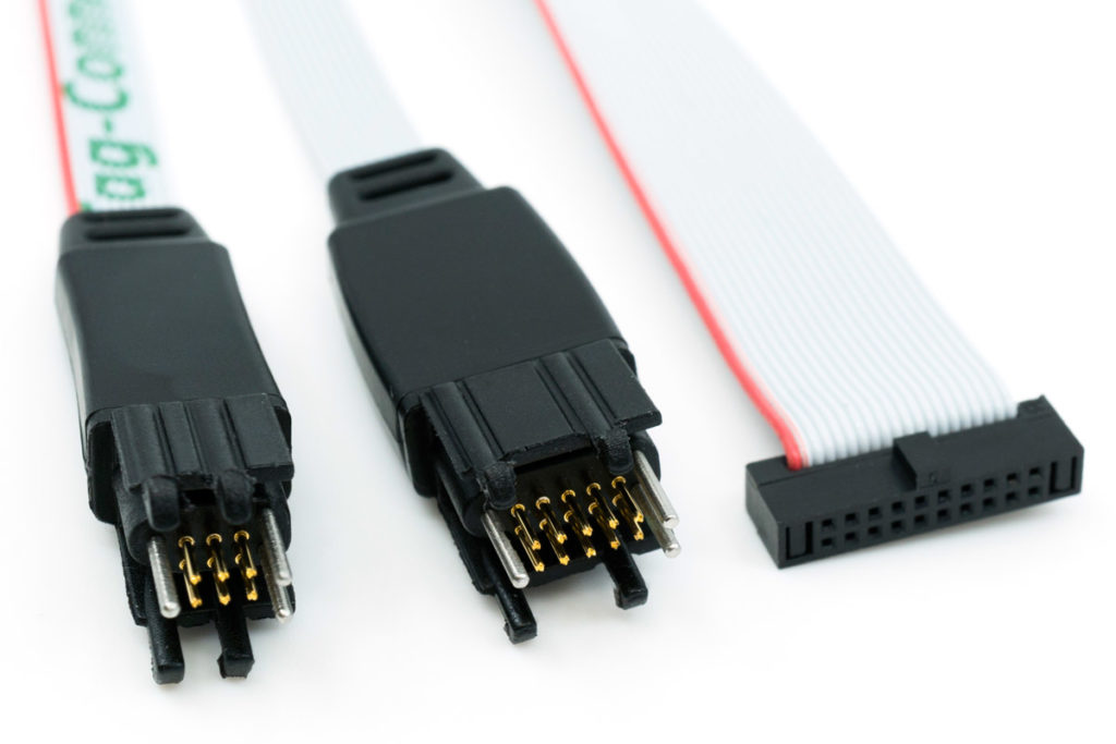 20 pin Cortex to 6 pin and 10 pin plug-of-nails | Tag-Connect